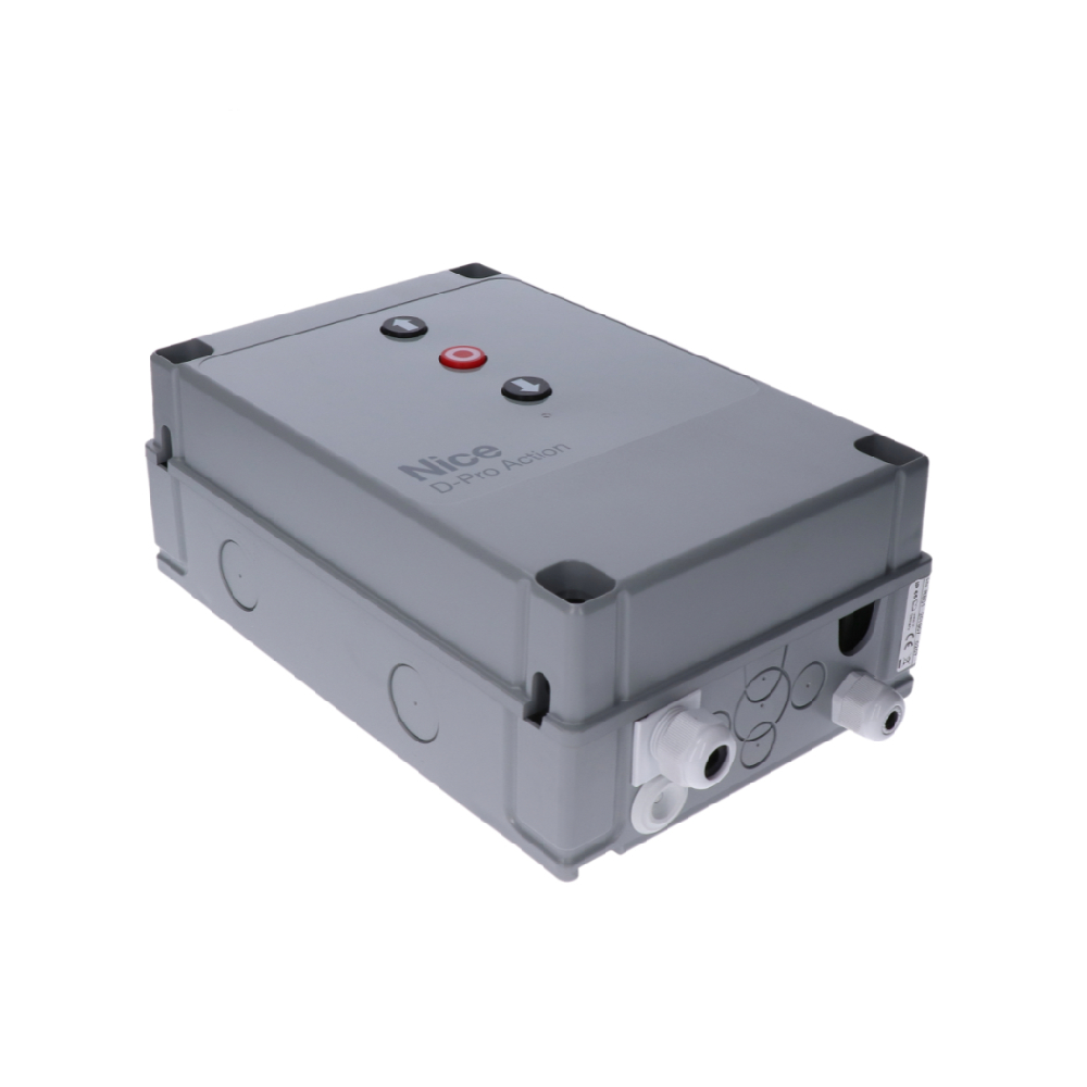 NICE D-PRO ACTION-moteur triphasé 400 Vac-Contrôle frein intégré 2,2kW