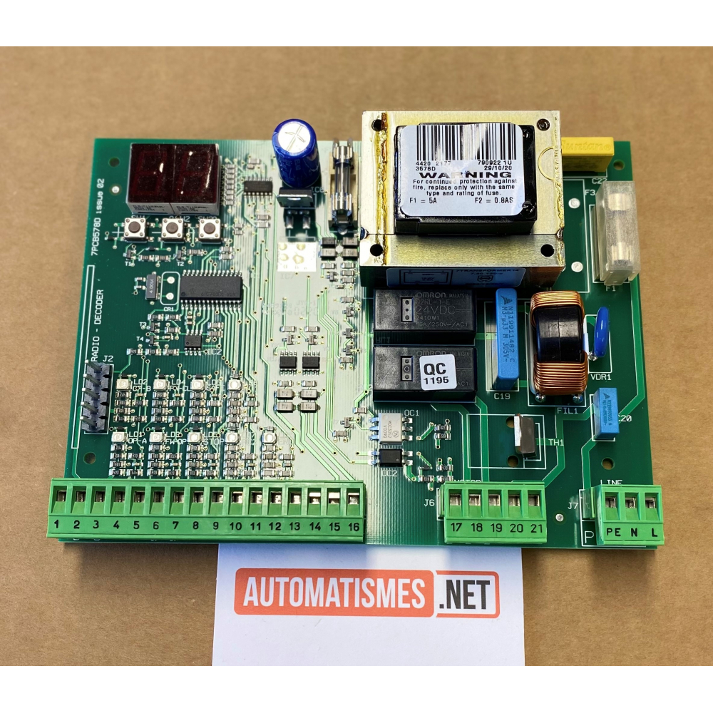 Carte électronique de commande FAAC 578D