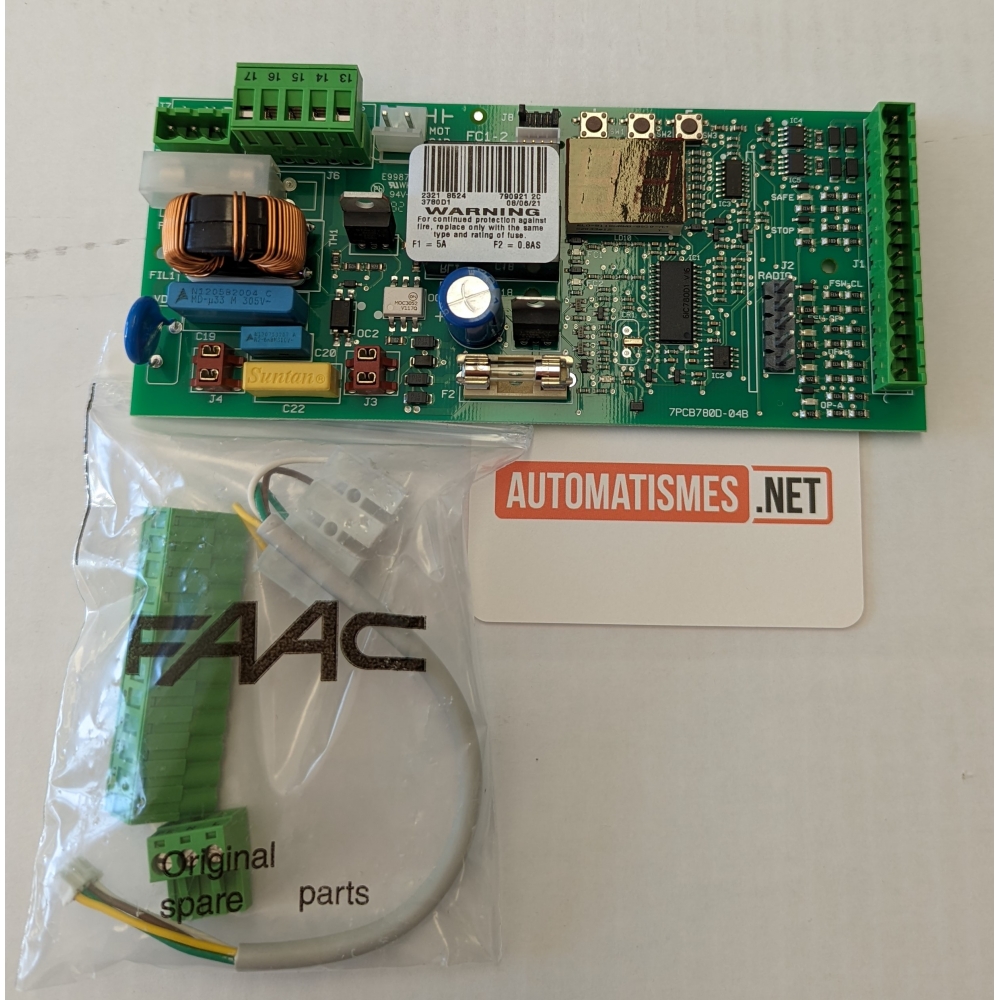 Electronique FAAC 780D - Automatismes portail et porte de garage