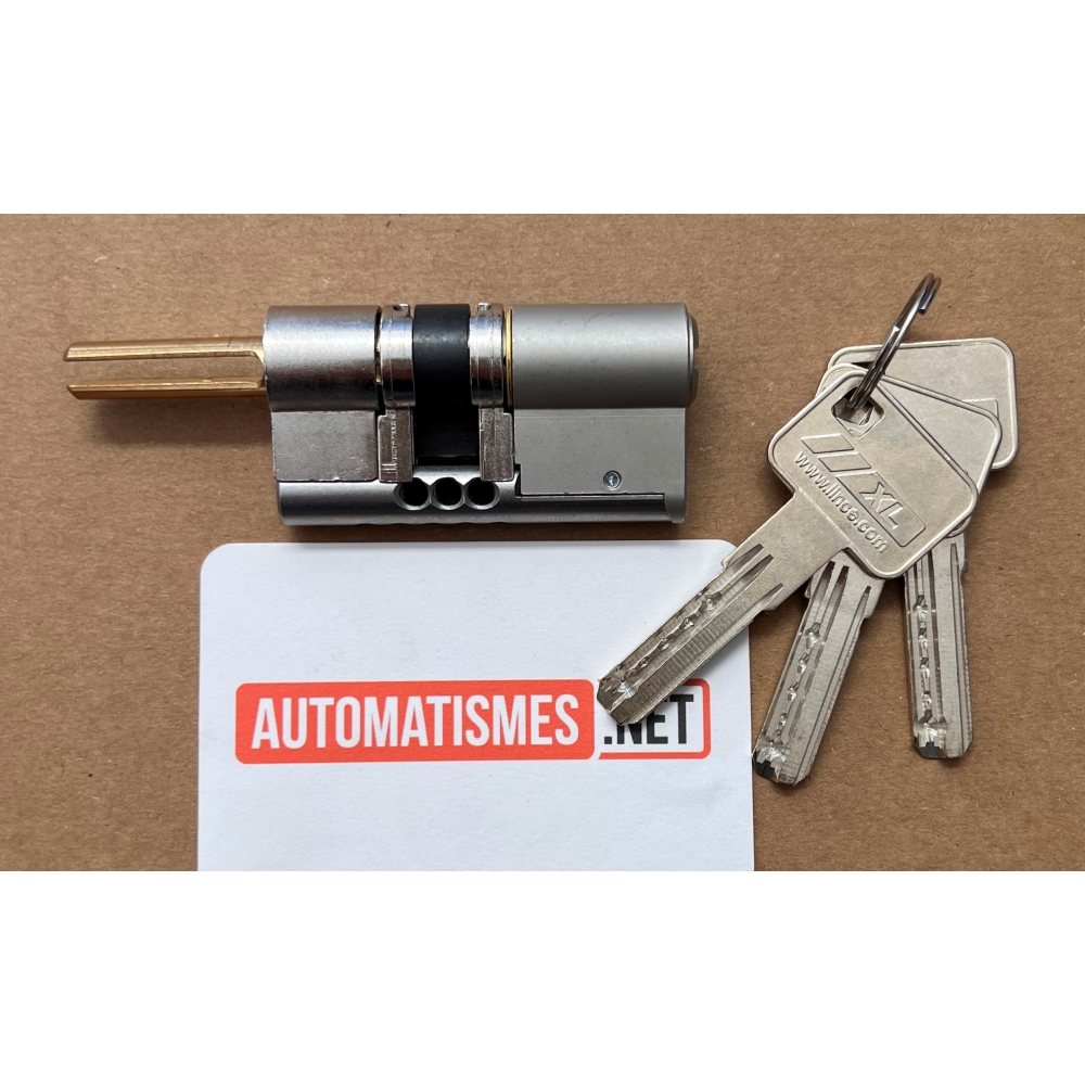 Cylindre 7cm pour serrure connectée SOMFY DOOR KEEPER