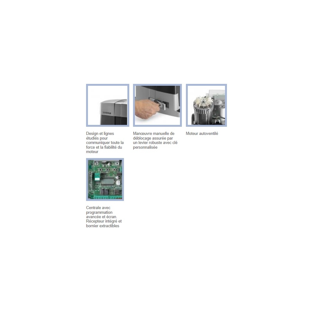 BULL15M Beninca - Moteur portail coulissant 1500Kg