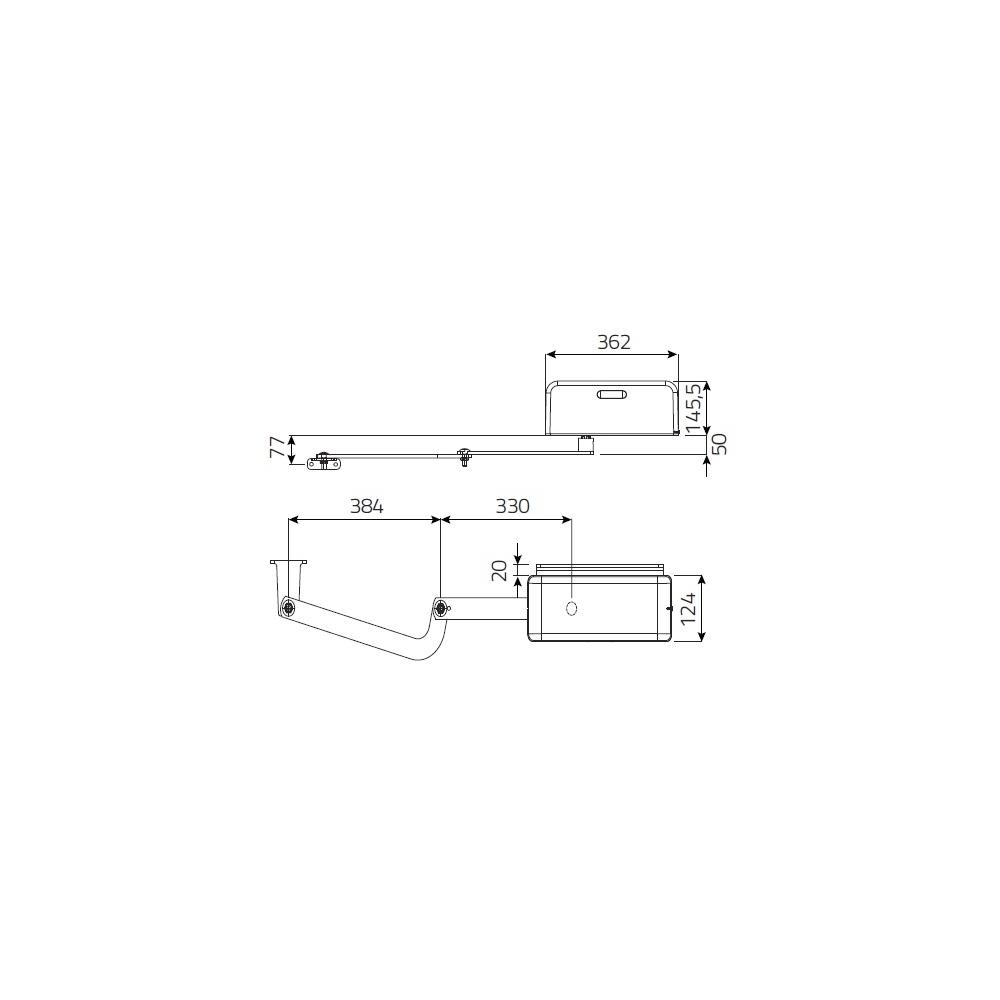 Moteur TELCOMA ARM 24 - Automatisme portail