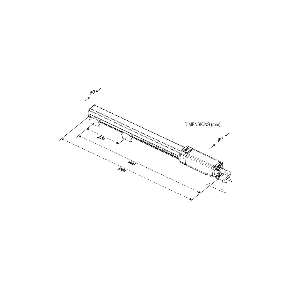 Mini Tank compatible APRIMATIC ZT44 : moteur sans blocage