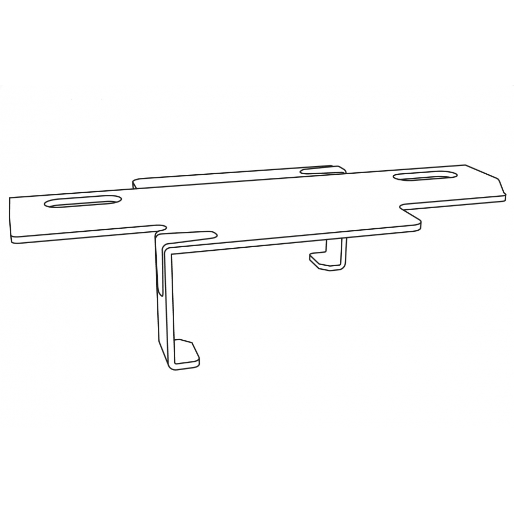 Support de rail tournant pour automatisme LIFTMASTER