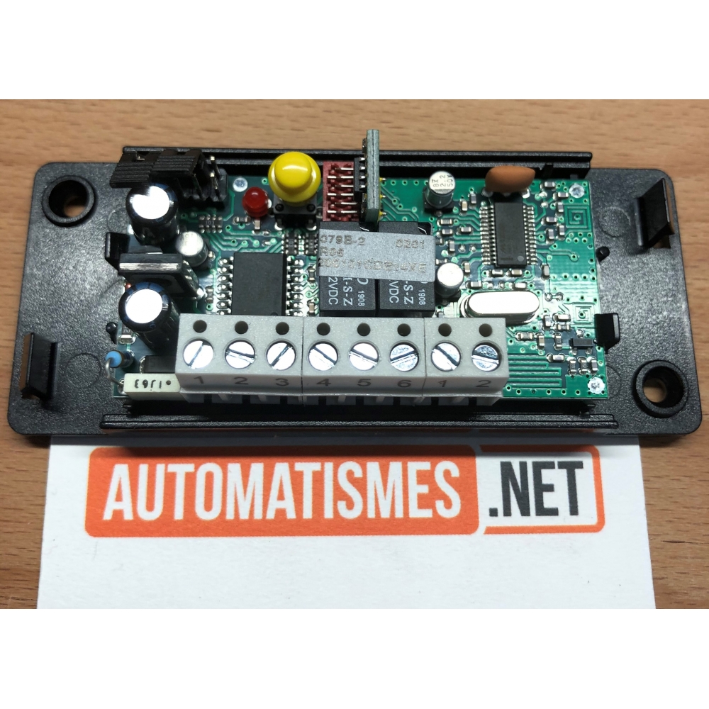 Récepteur radio NICE FLOX2R 433 - Carte Radio Automatisme